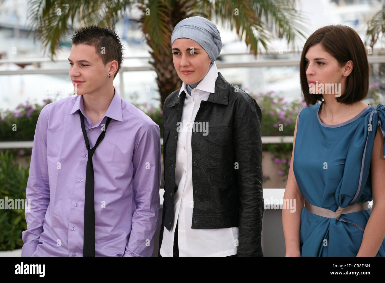 Ismir Gagula acteur, directeur Aida Begic, actrice Marija Pikic, aux ...