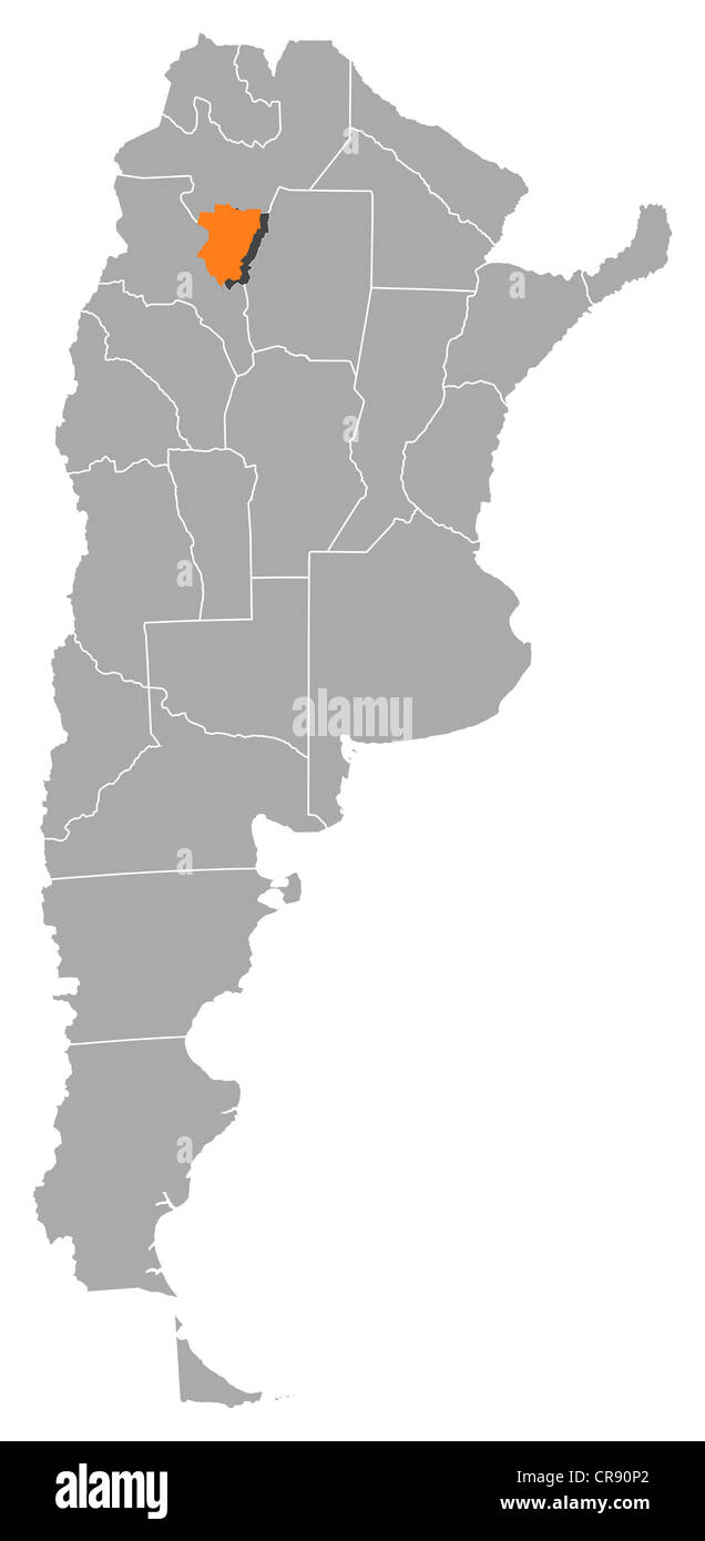 Mapa de tucuman Banque de photographies et d’images à haute résolution ...