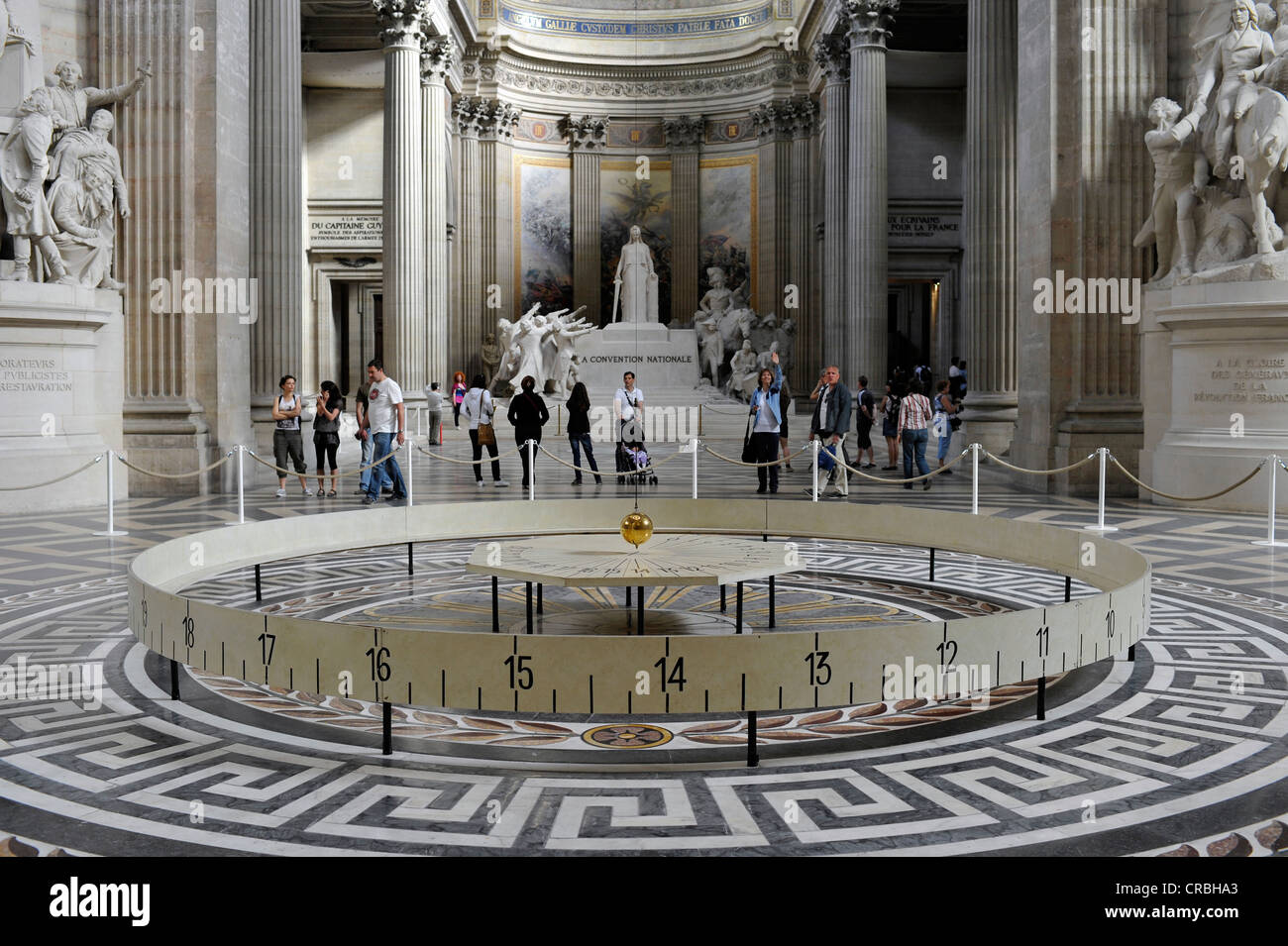 Pendule foucault au panthéon de paris Banque de photographies et d ...
