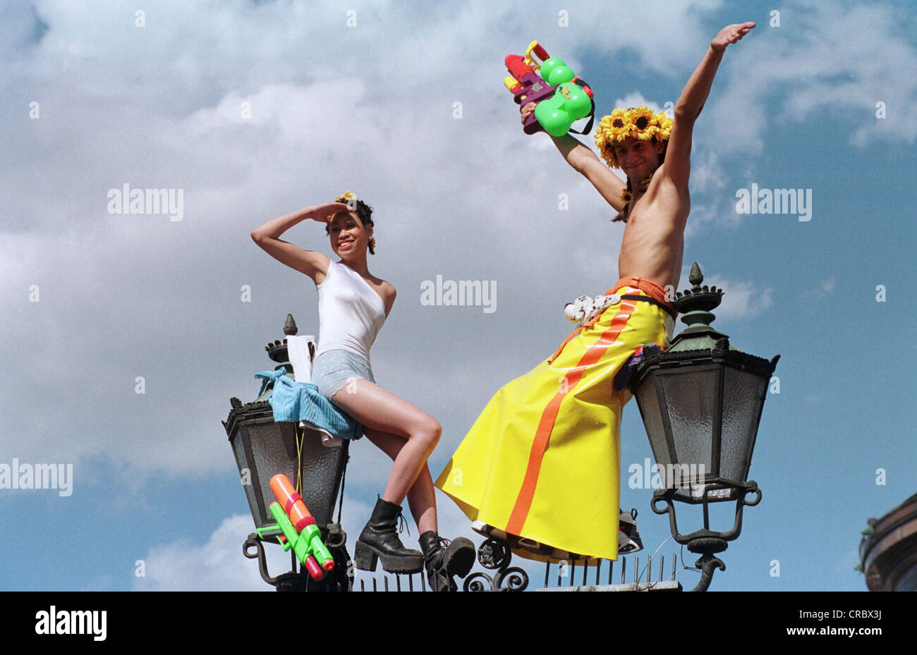 Raver love parade in berlin Banque de photographies et d’images à haute ...