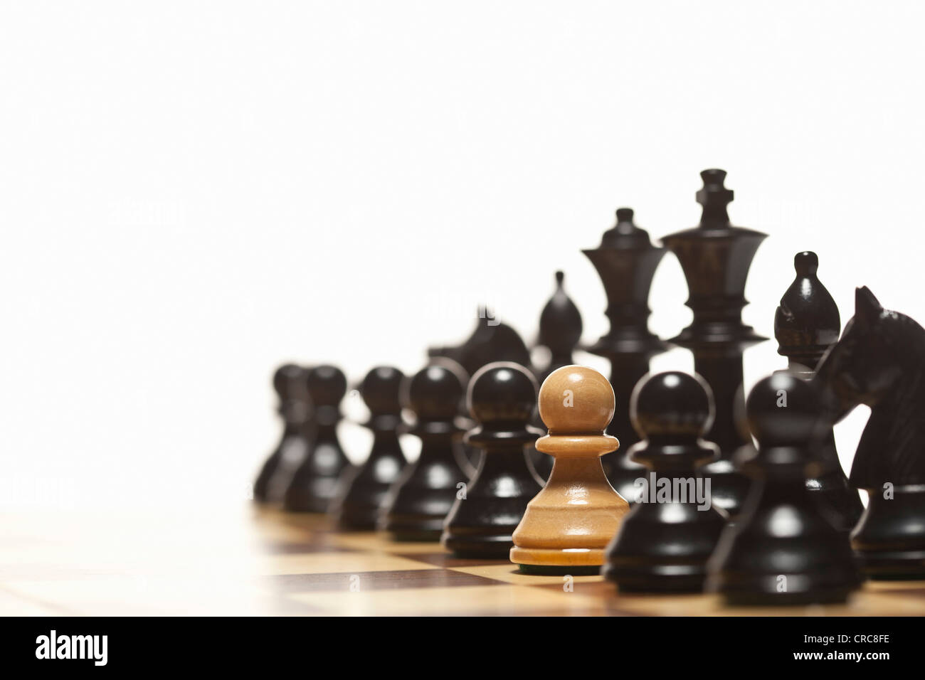 Pion blanc Banque de photographies et d’images à haute résolution - Alamy