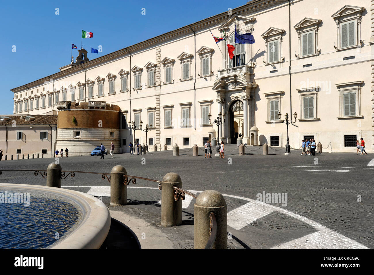 Palais De La Quirinale Banque d'image et photos - Alamy