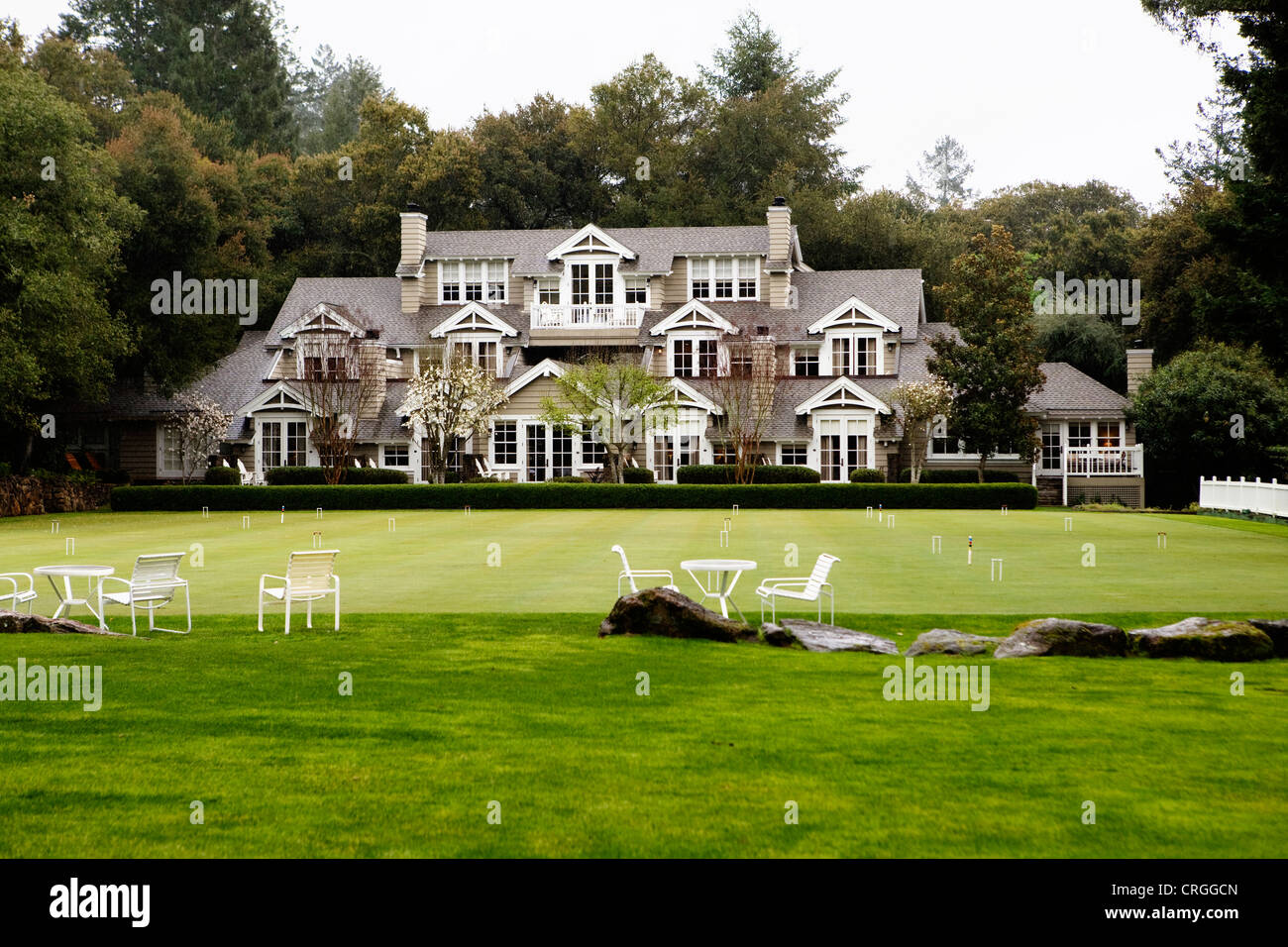 Meadowood resort et spa Banque de photographies et d’images à haute ...