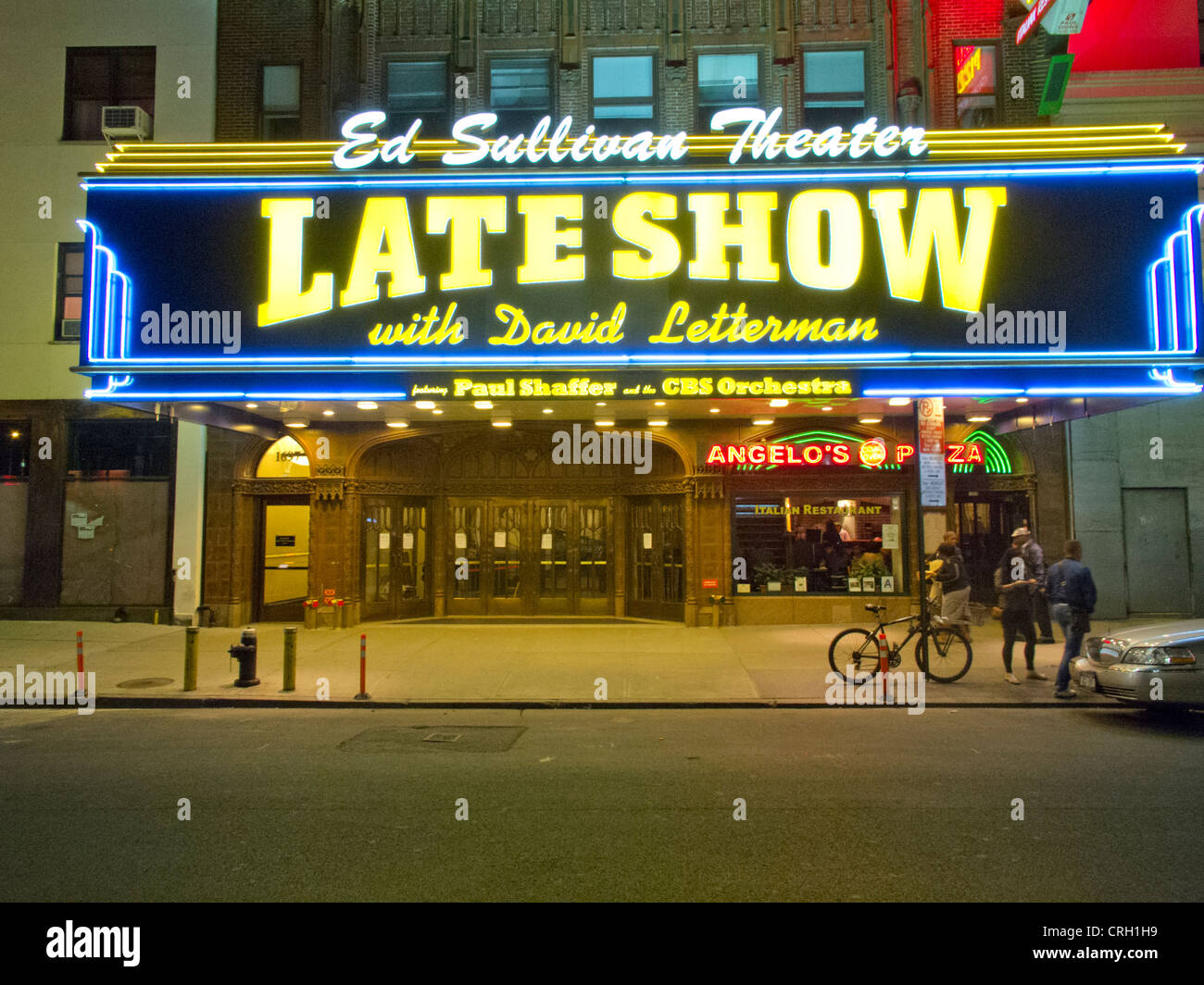 Le letterman show Banque de photographies et d’images à haute ...