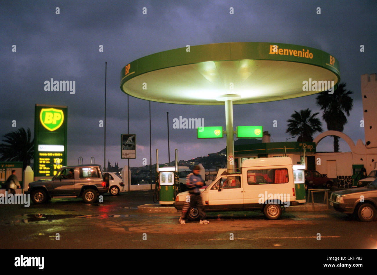 Bp gas filling station Banque de photographies et d’images à haute ...