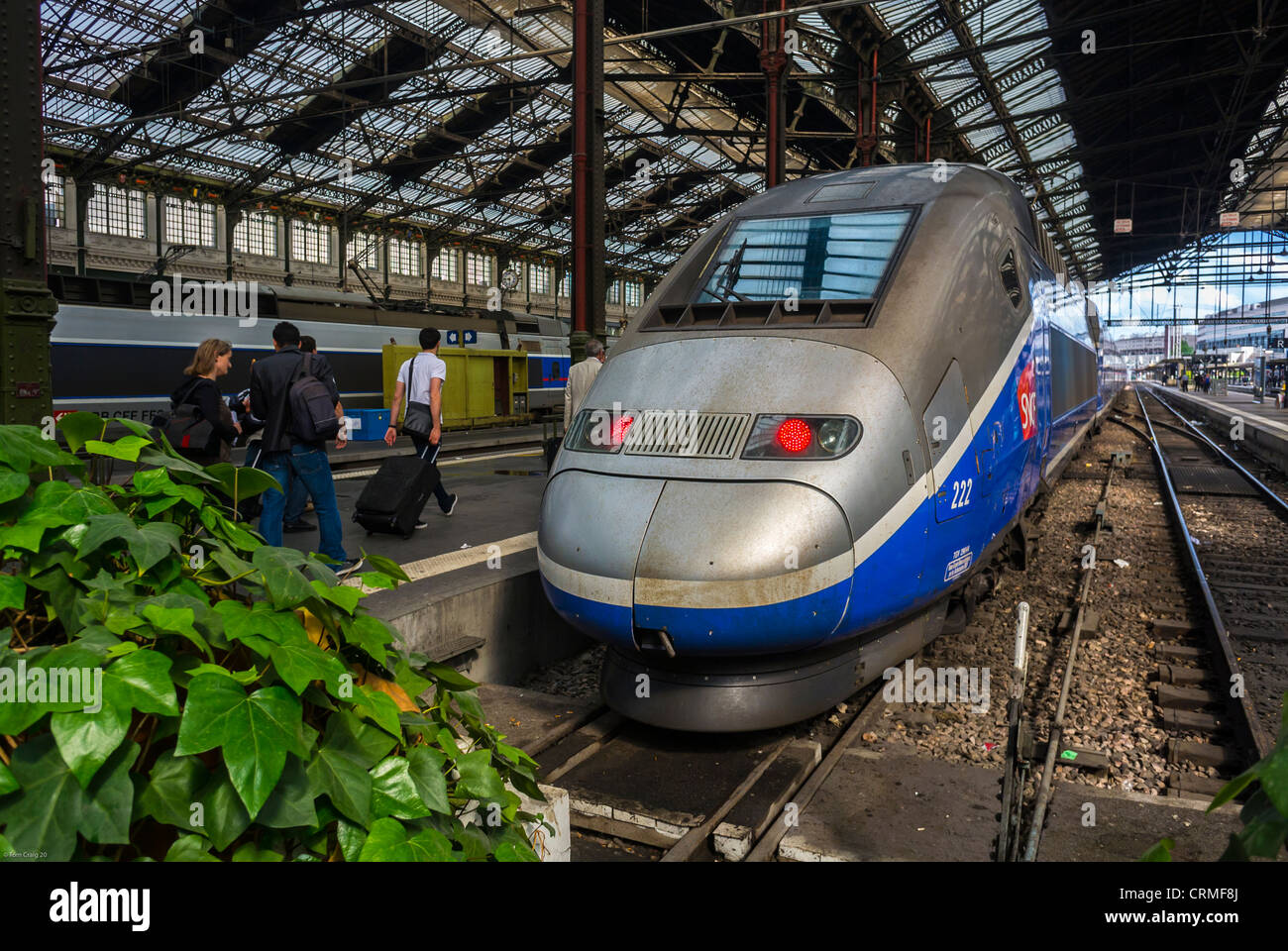 Tgv bullet trains gare gare Banque de photographies et d’images à haute ...