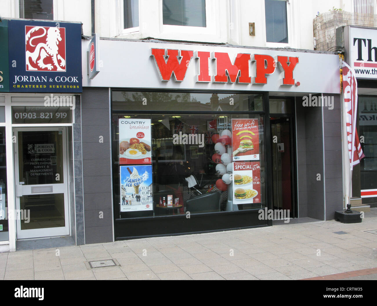 Restaurant wimpy royaume uni Banque de photographies et d’images à ...