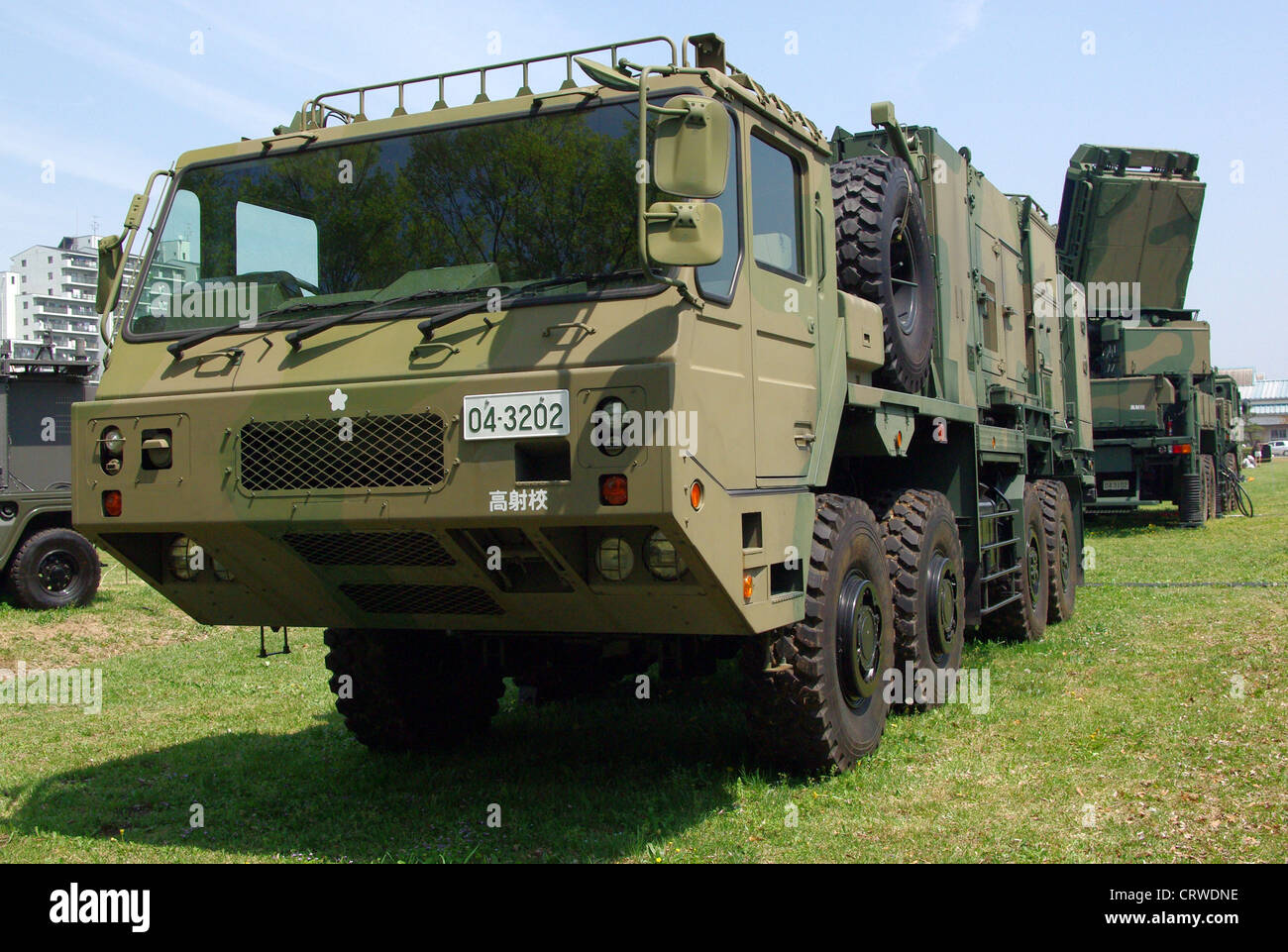 JGSDF Type03 SAM,radar Air Defense Artillery School unit Photo Stock ...
