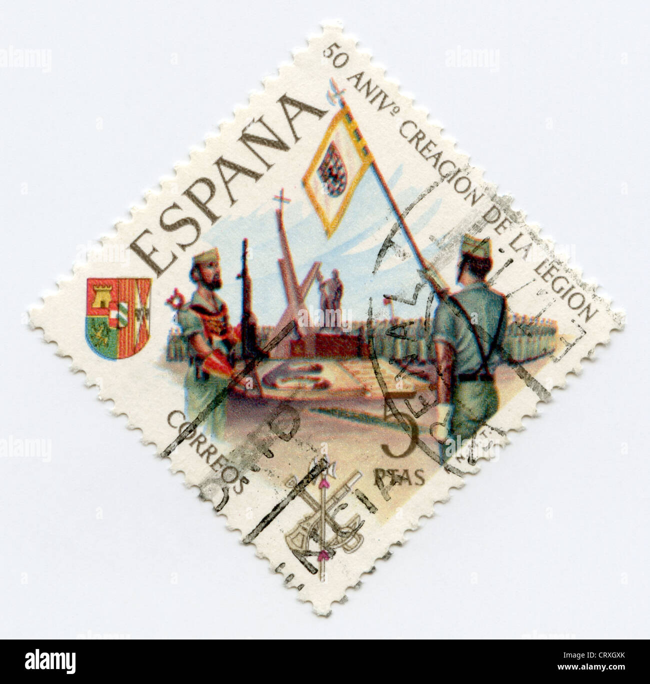 Timbre poste espagne Banque de photographies et d’images à haute ...