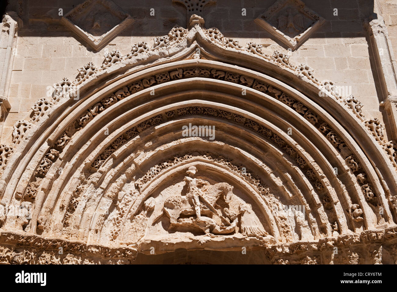 Sicile st george dragon architecture Banque de photographies et d ...