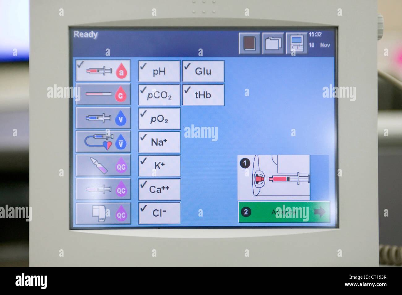 Test de groupe sanguin Banque de photographies et d’images à haute ...