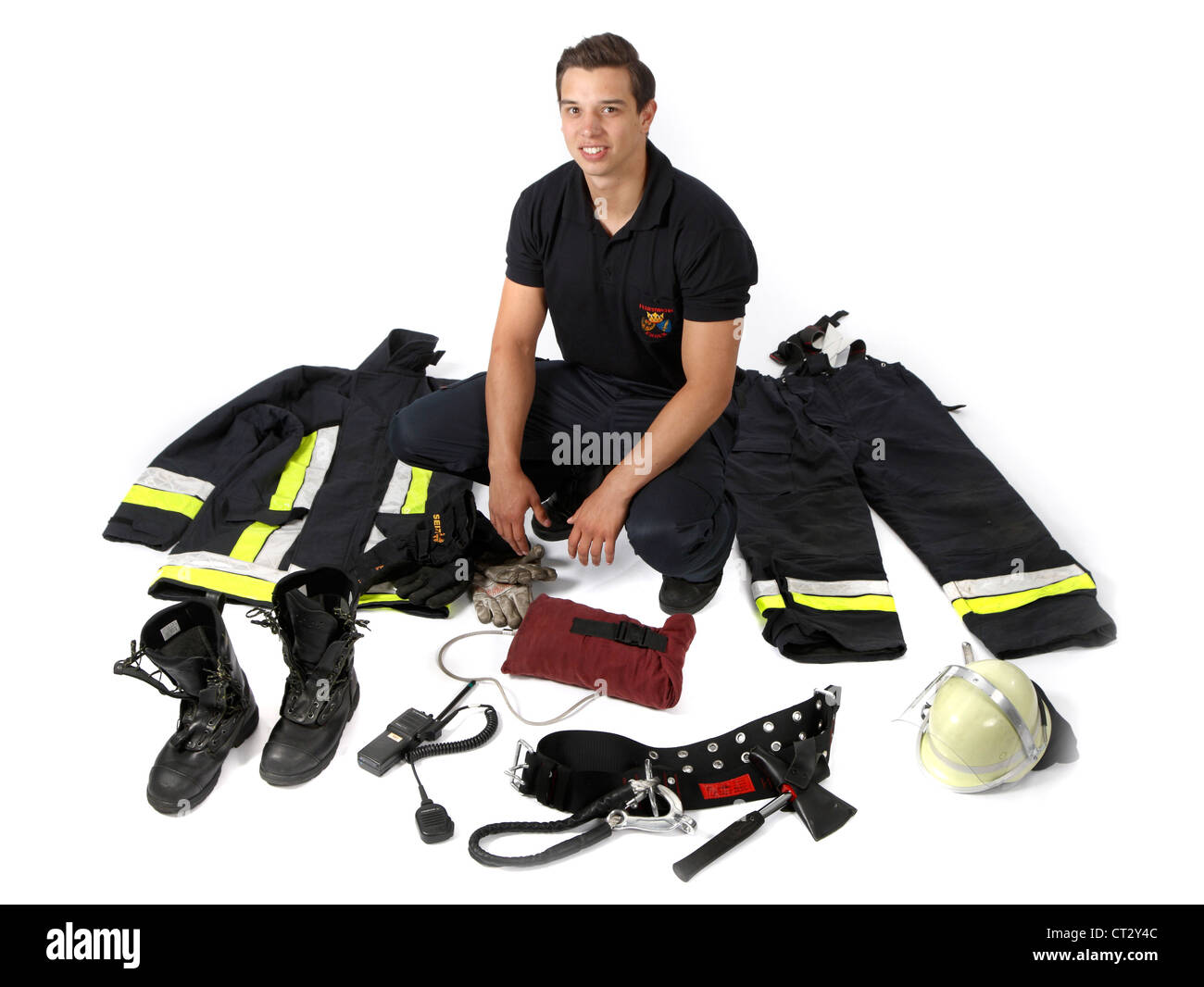 Les hommes du feu, de protection en fonction de l'épreuve, avec du ... Les hommes du feu, de protection en fonction de l'épreuve, avec du ...