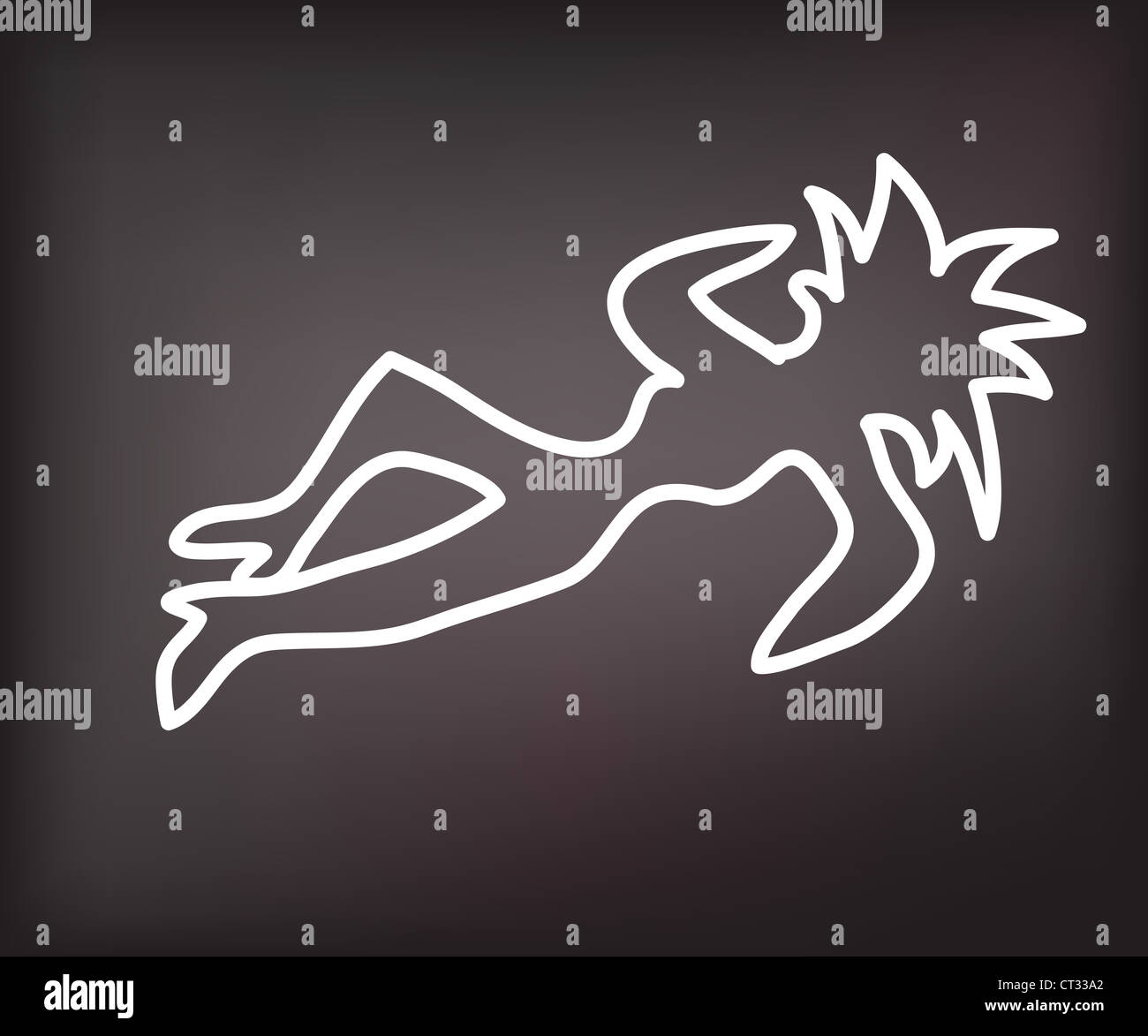 Femme morte dessin Banque de photographies et d’images à haute ...