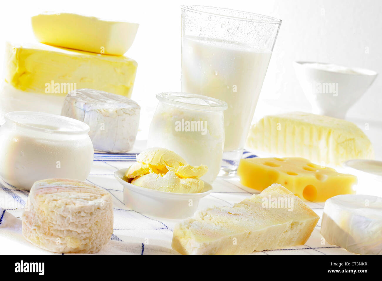 Beurre de lait de chèvre Banque de photographies et d’images à haute ...