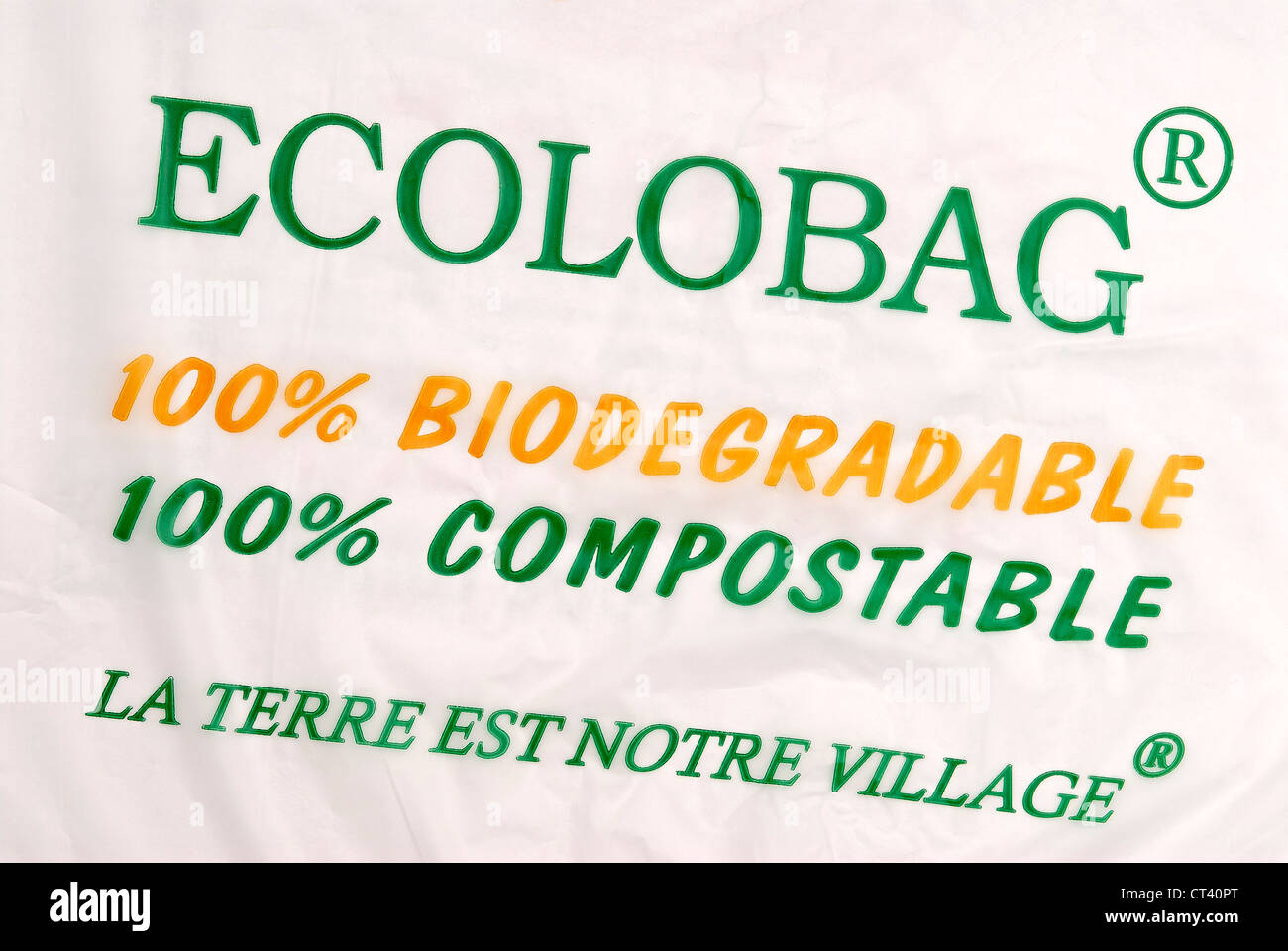 Biodegradable packaging Banque de photographies et d’images à haute ...