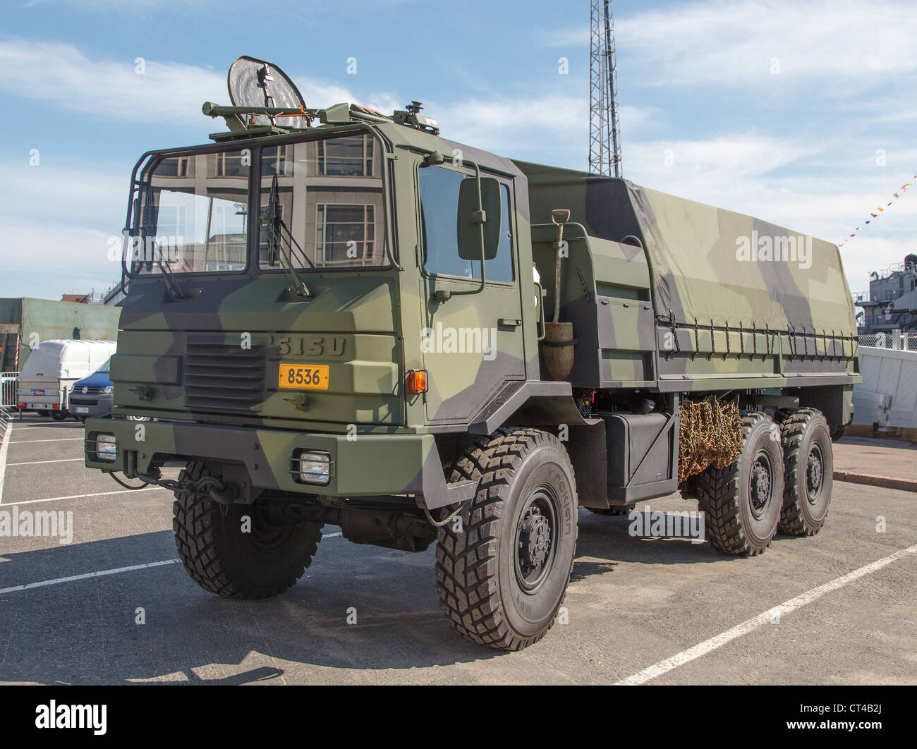 SA-240 Sisu camion militaire de l'armée finlandaise Photo Stock - Alamy
