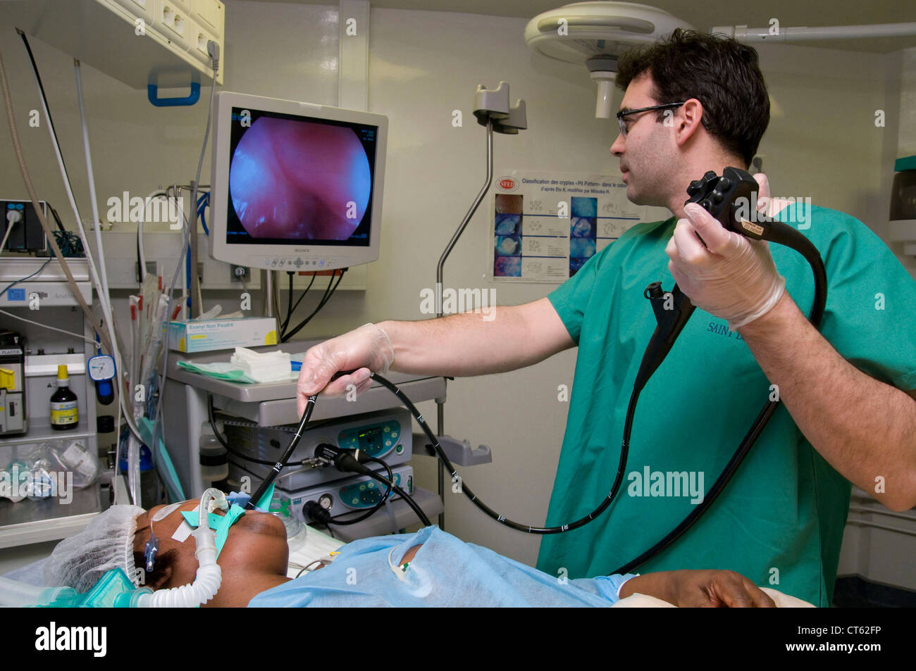 Gi endoscopy Banque de photographies et d’images à haute résolution - Alamy