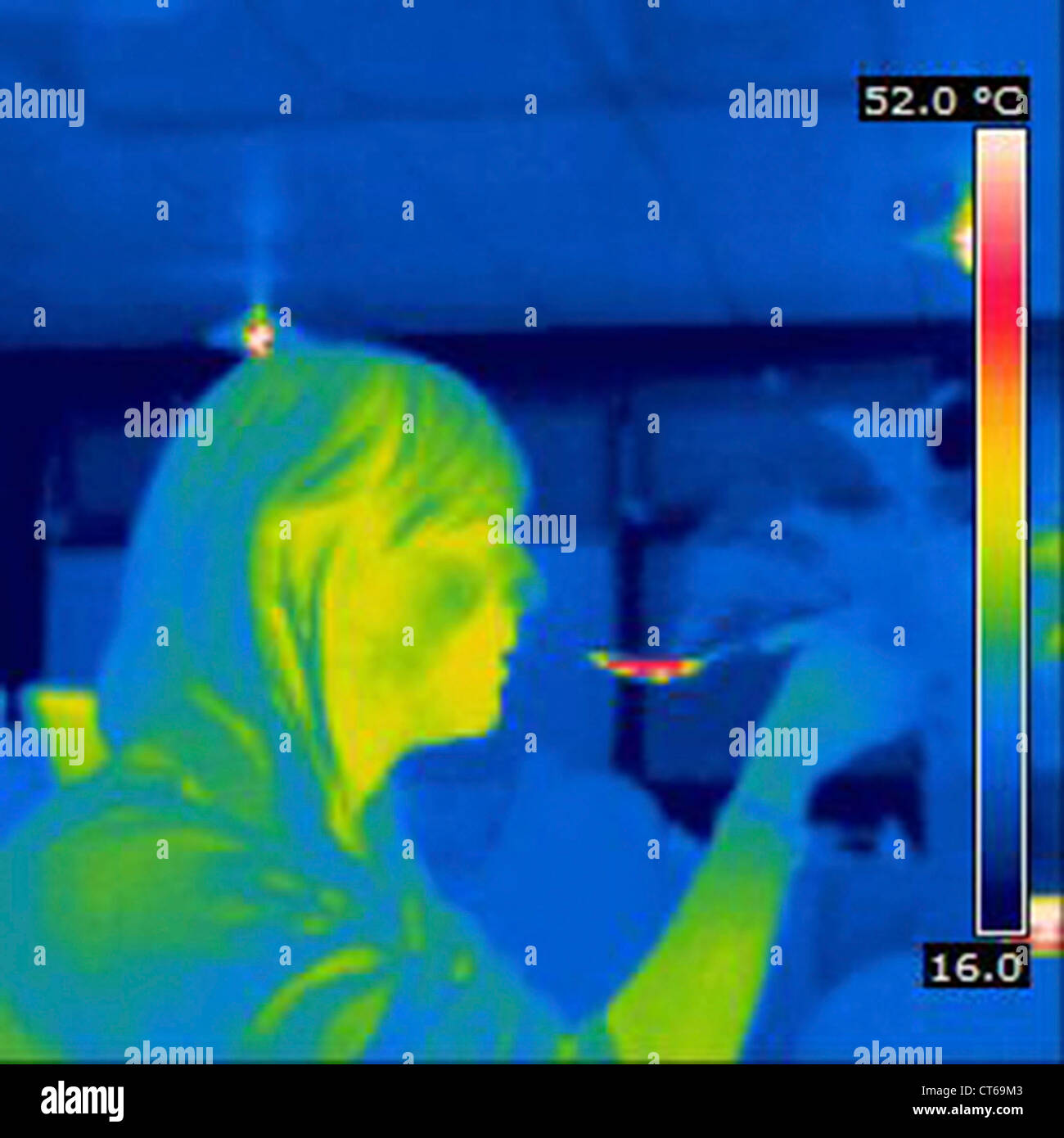 Thermogramme humain Banque de photographies et d’images à haute ...