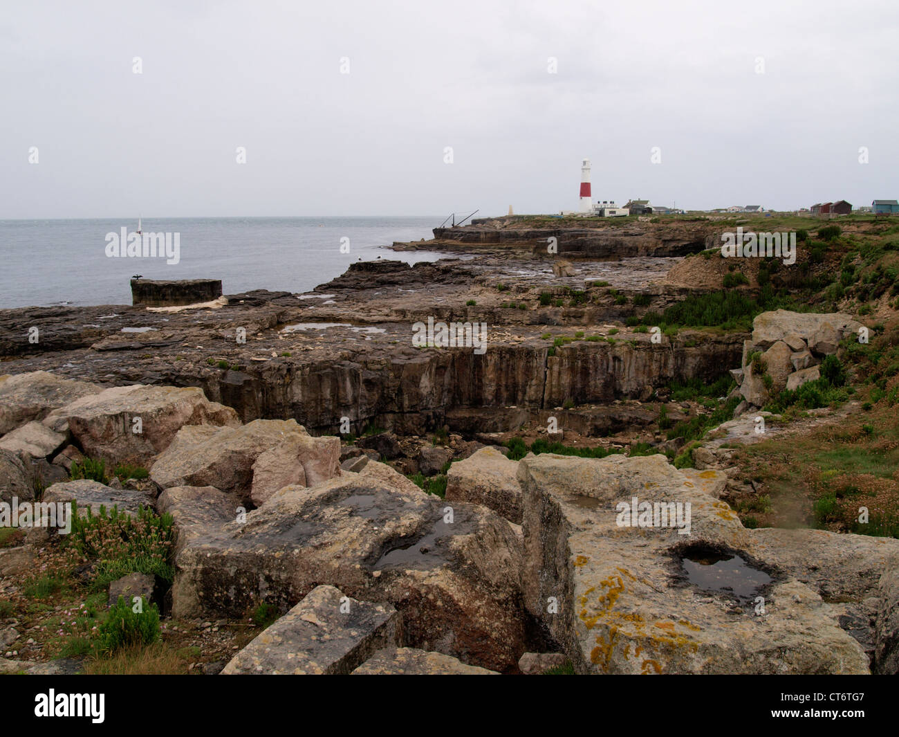 Portland bill rocks Banque de photographies et d’images à haute ...