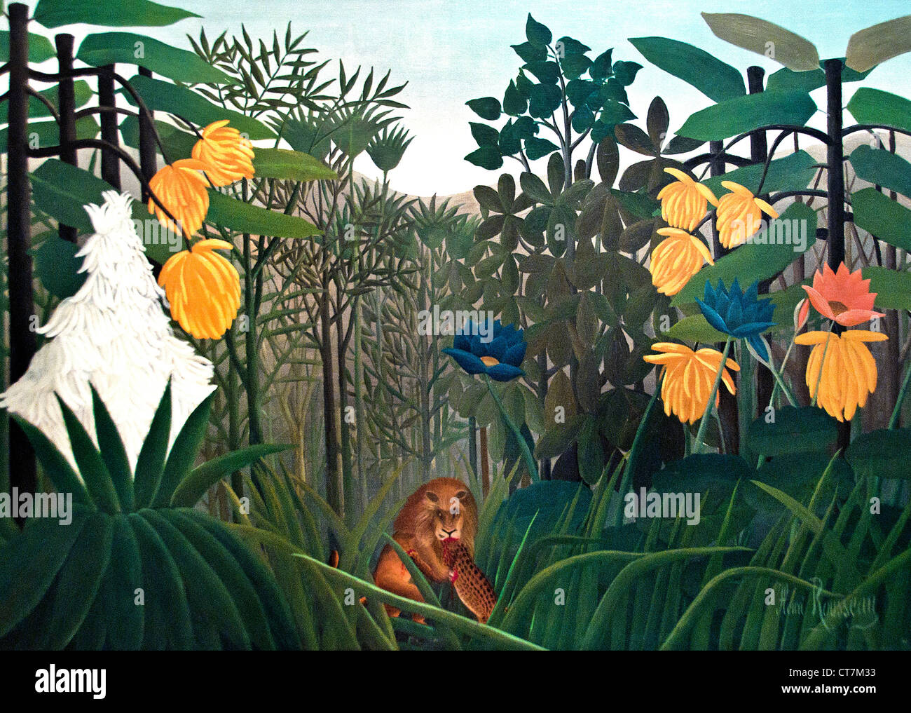 Henri rousseau le douanier Banque de photographies et d’images à haute ...