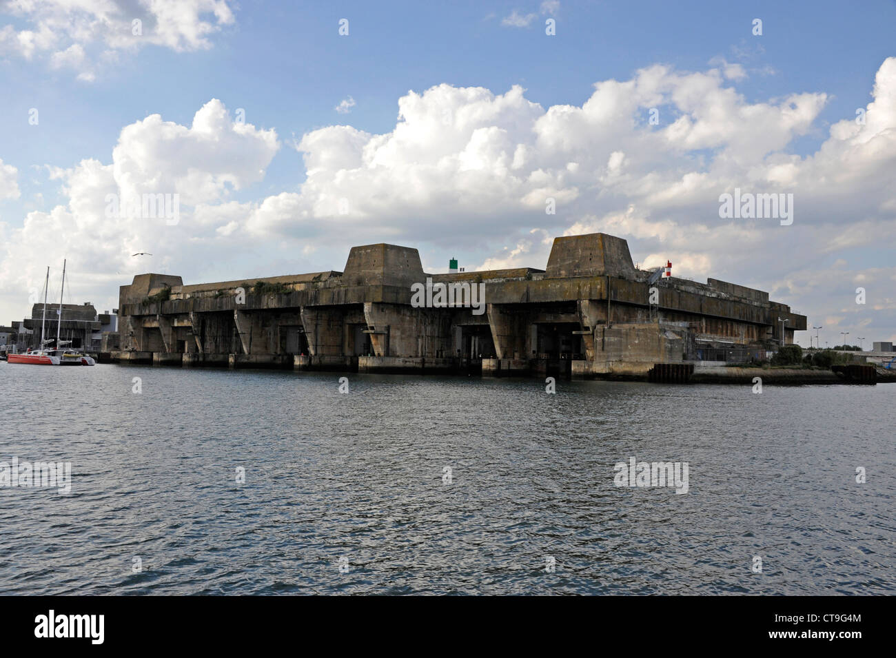 Morbihan lorient wwii submarine Banque de photographies et d’images à ...
