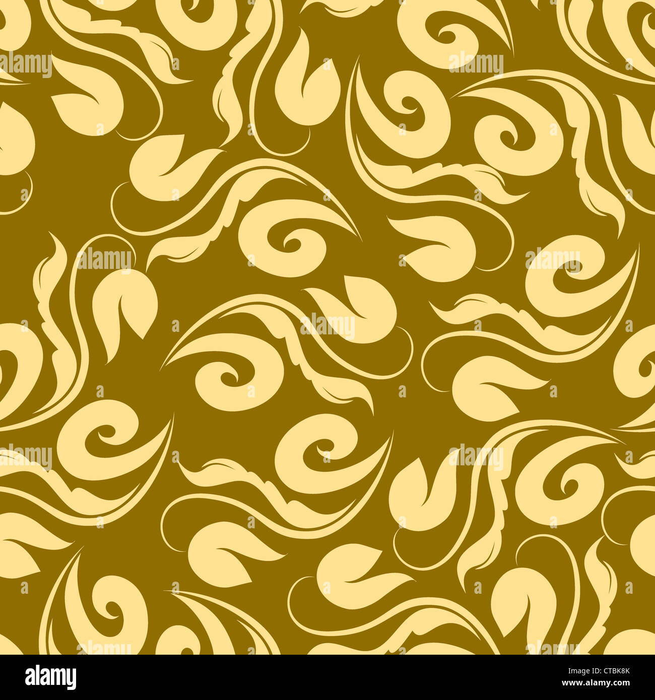 Motif de volutes rococo revival Banque de photographies et d’images à ...