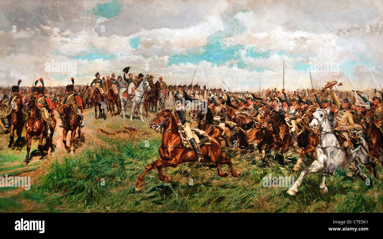 Friedland 1807 par Ernest Meissonier Français France 1815-1891 (Vivre ...