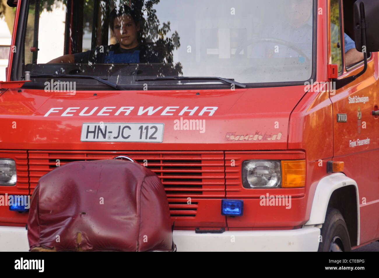 Camion de pompiers mercedes benz Banque de photographies et d’images à ...