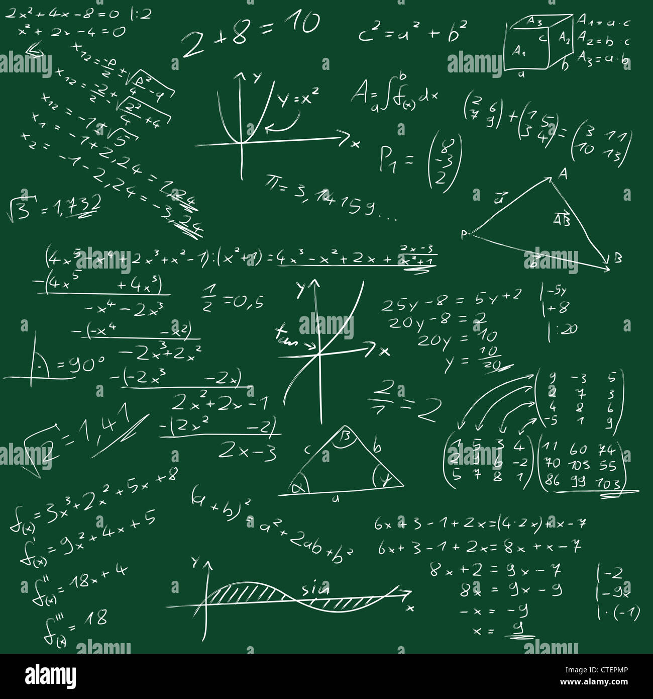Calculus mathematics Banque de photographies et d’images à haute ...