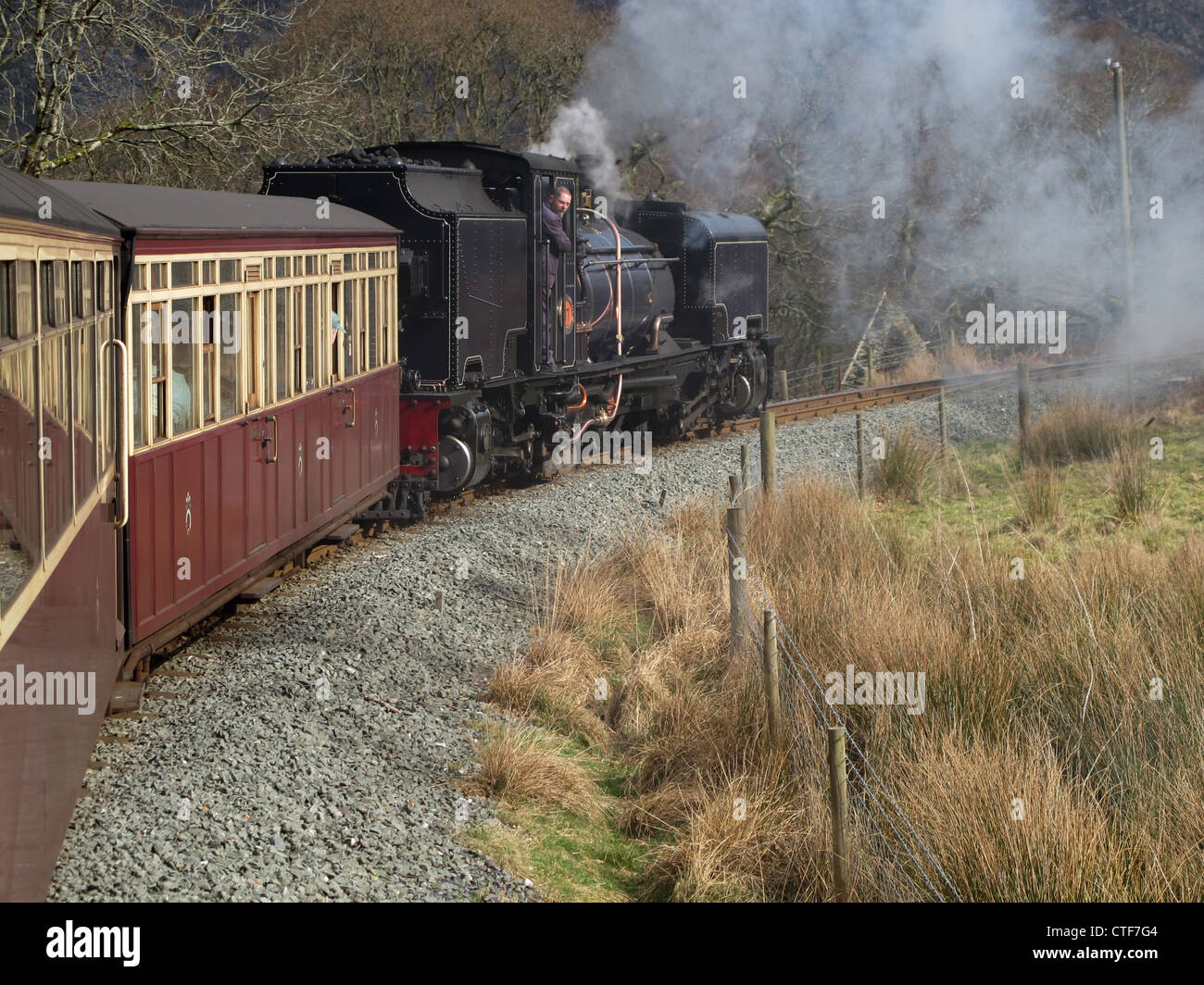 Welsh steam locomotive Banque de photographies et d’images à haute ...