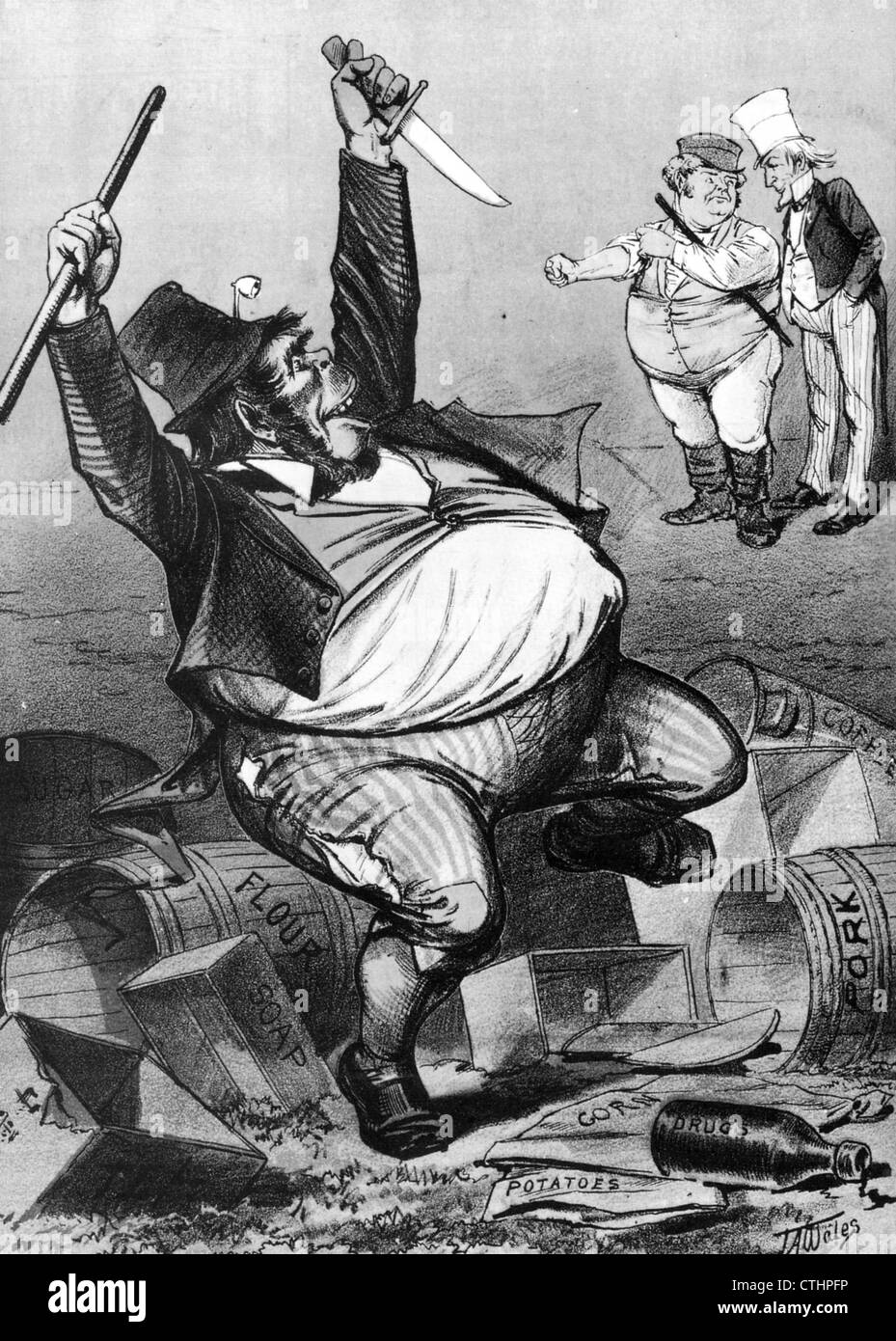 Puck cartoon irish Banque de photographies et d’images à haute ...