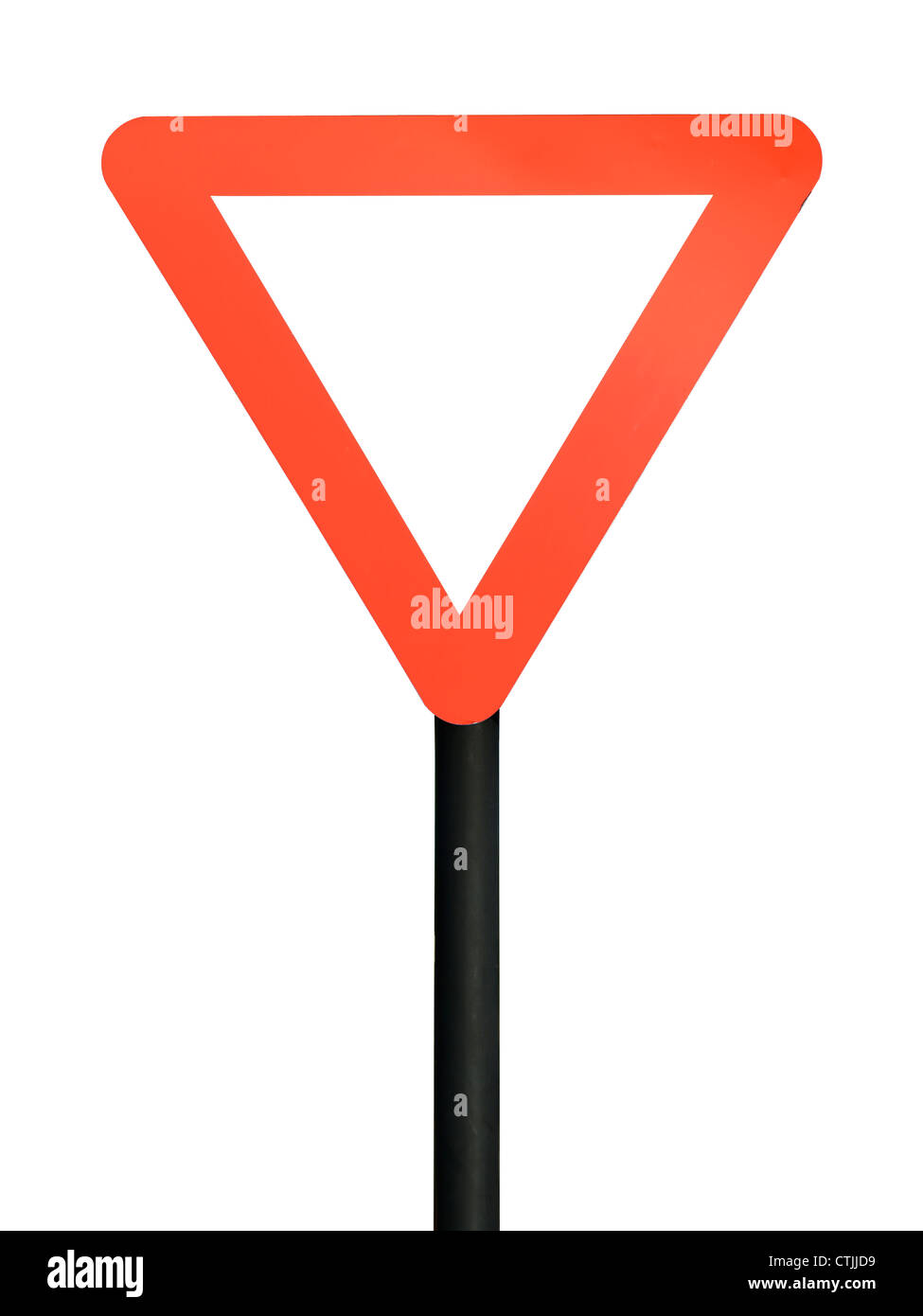 Panneau de signalisation triangulaire Banque de photographies et d ...