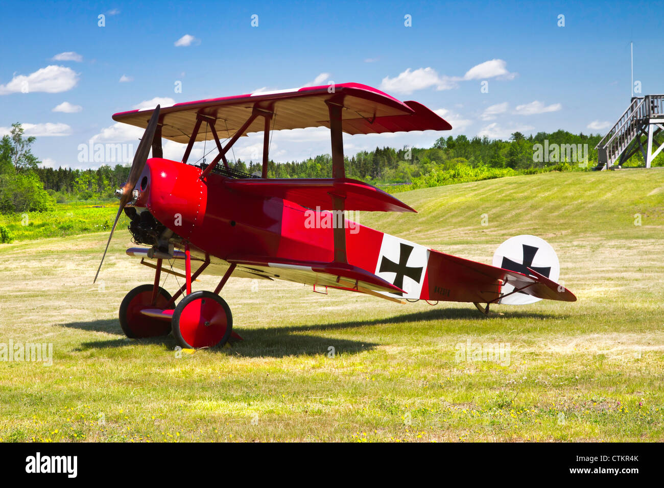 Ww1 fokker dr1 triplan Banque de photographies et d’images à haute ...