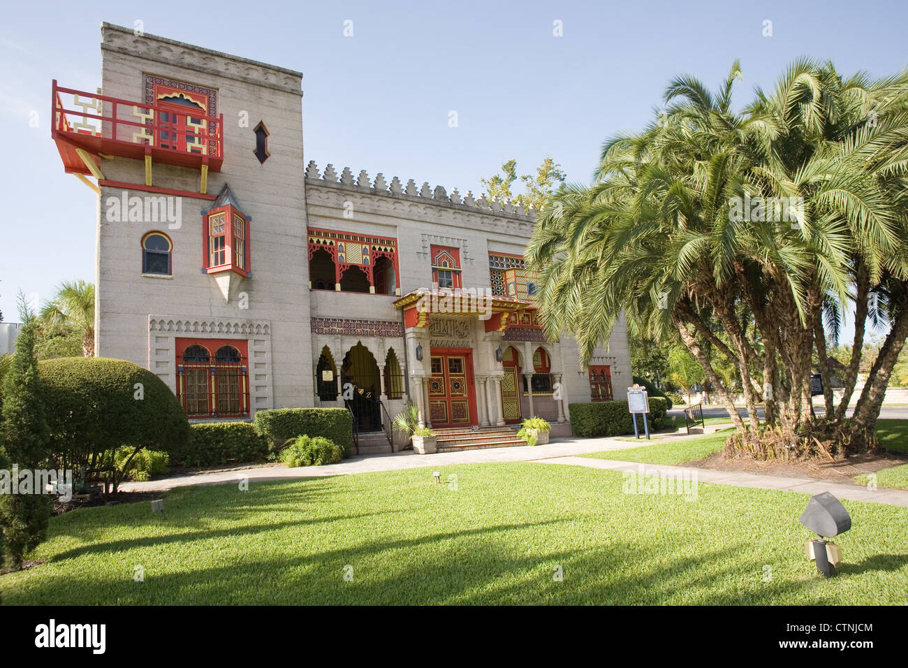 Villa Zorayda Museum à Saint Augustine en Floride - réplique à l ...
