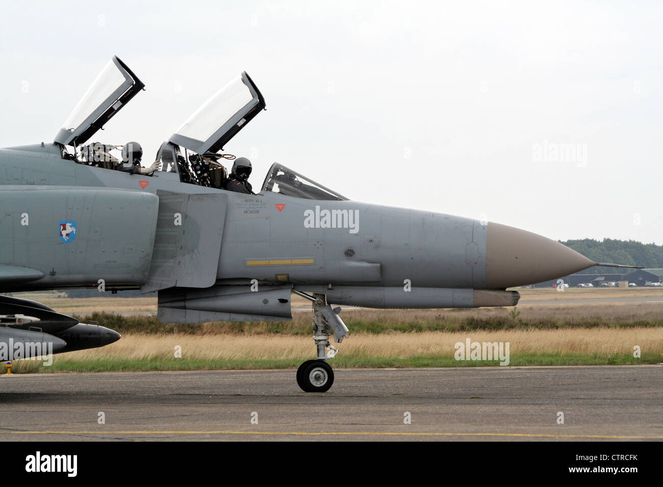 German air force F-4 Phantom fighter jet Photo Stock - Alamy