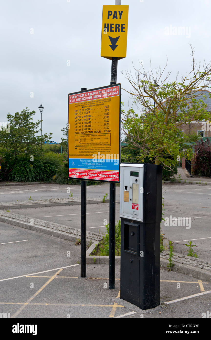 Pay and display machine Banque de photographies et d’images à haute ...