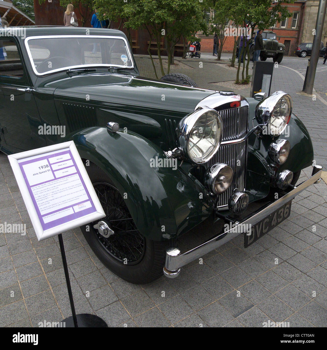Alvis classic vintage car Banque de photographies et d’images à haute ...