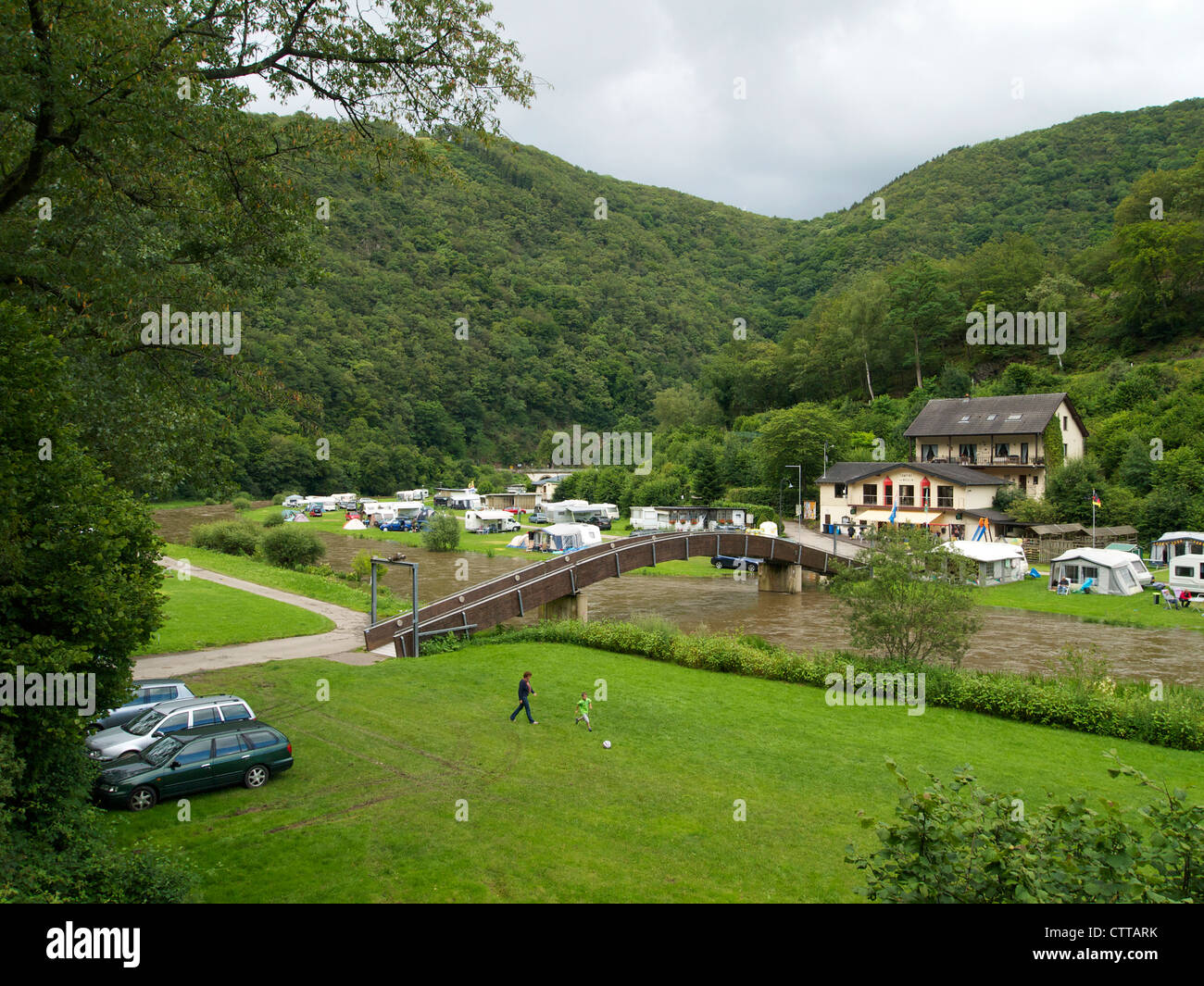 Camping du moulin Banque de photographies et d’images à haute ...
