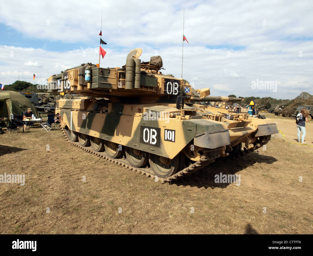 Chieftain MkII du Royal Scots Dragoon Guards Photo Stock - Alamy