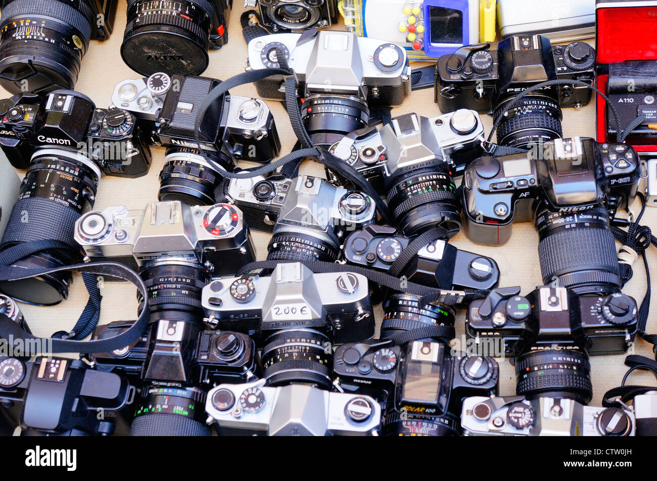 Collectible cameras Banque de photographies et d’images à haute ...