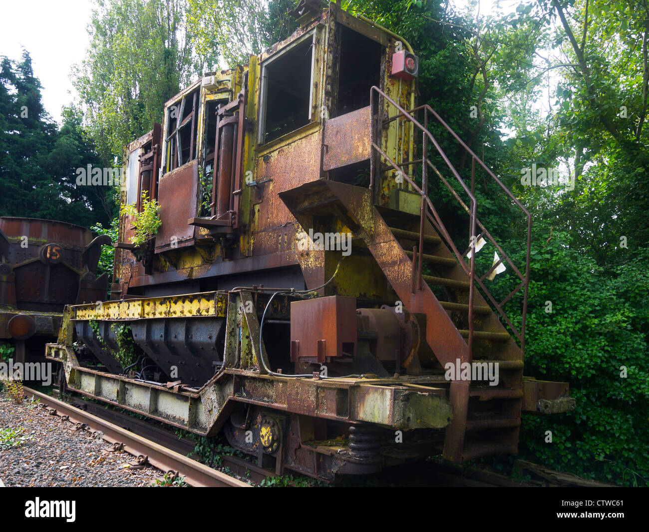 Pièce historique des machines montées sur rail Steelworks sur l ...
