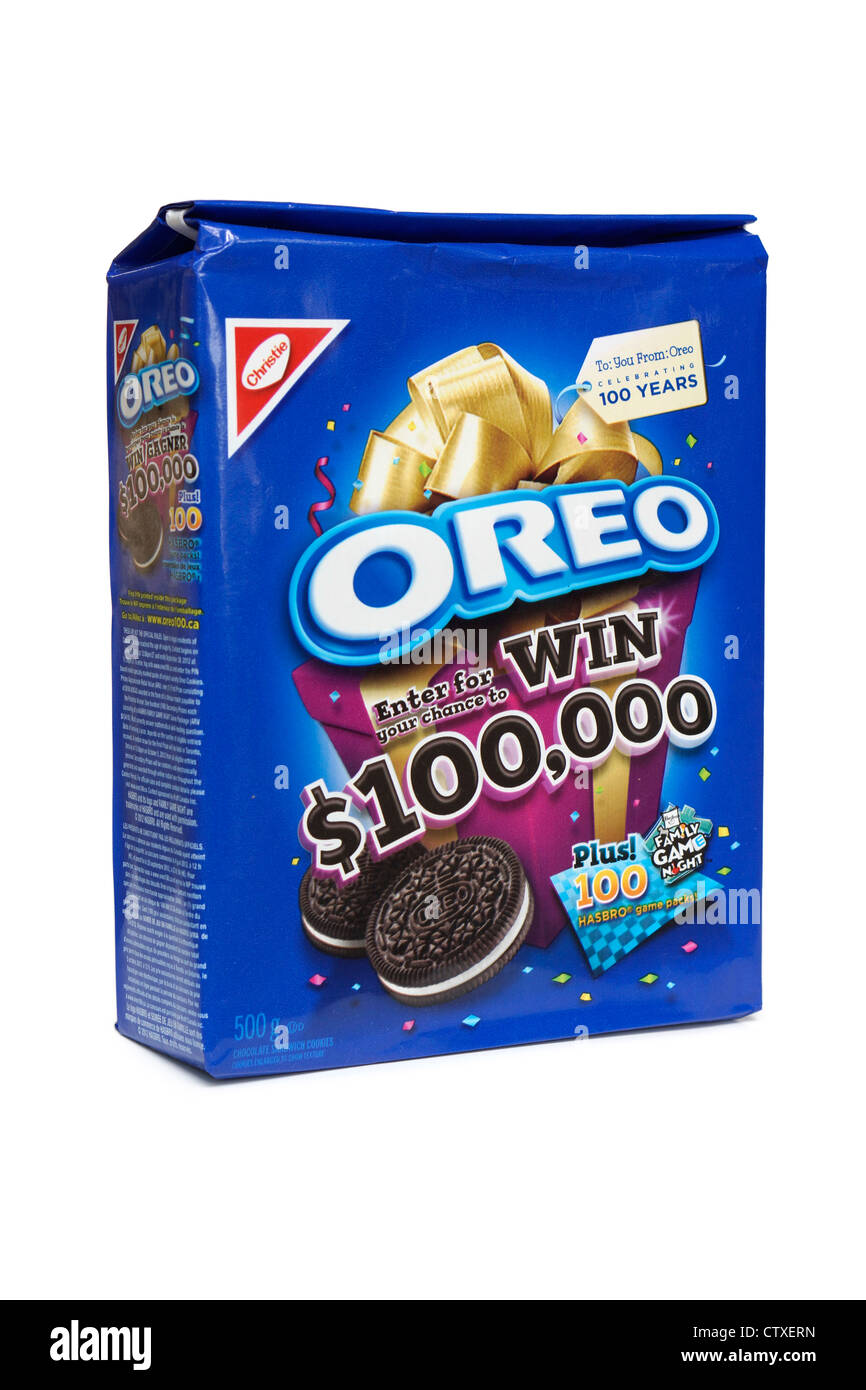 Packet of oreo biscuits Banque de photographies et d’images à haute ...