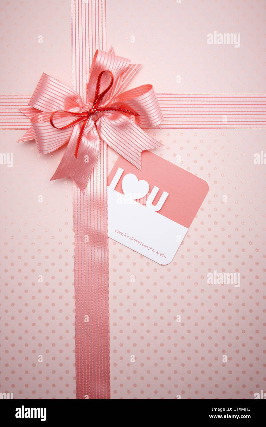 Je t'aime rose Banque de photographies et d’images à haute résolution ...