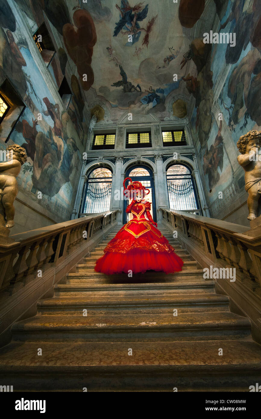 Palais rouge venise Banque de photographies et d’images à haute ...