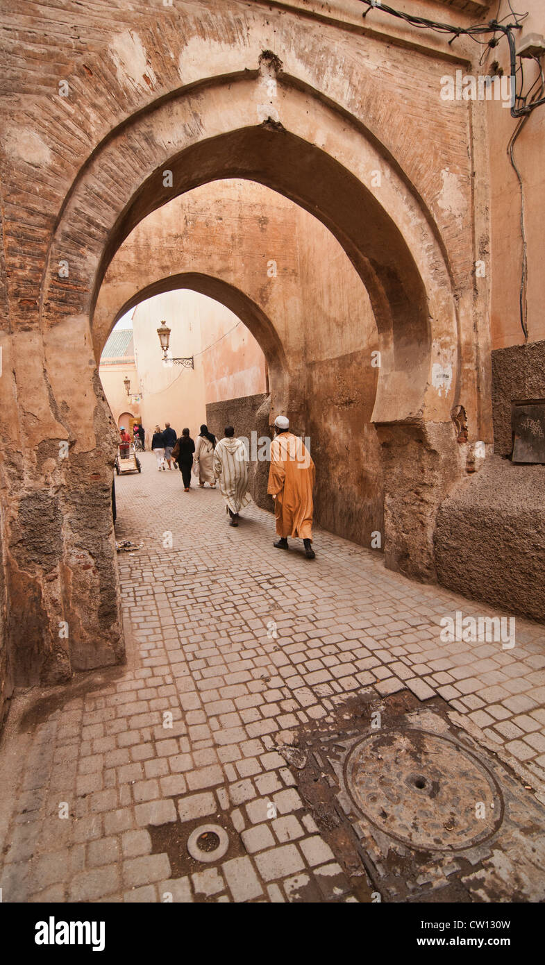 Old medina marrakech arch Banque de photographies et d’images à haute ...