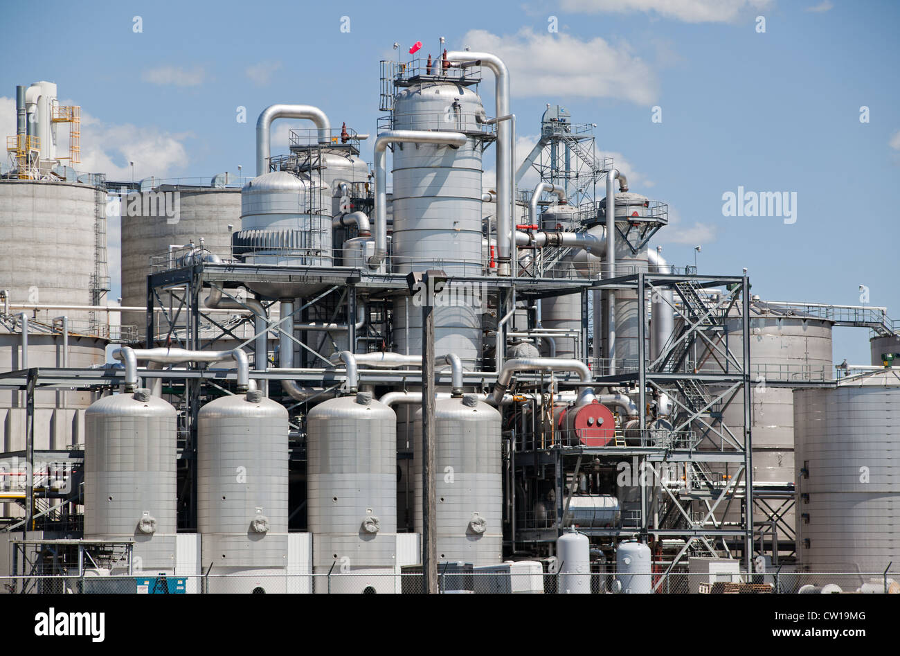 Bioethanol refinery Banque de photographies et d’images à haute ...