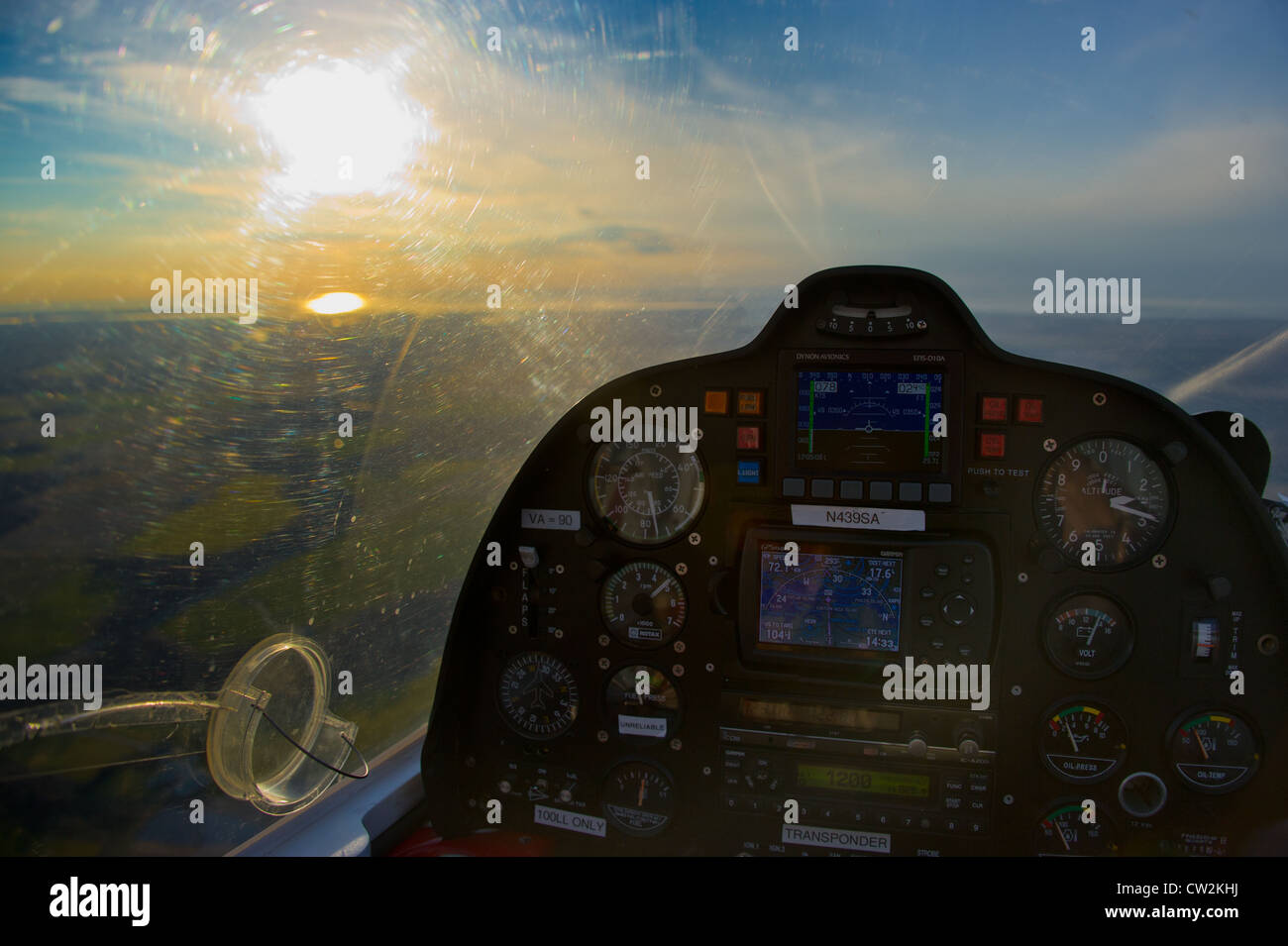 Pilot Cockpit Banque De Photographies Et Dimages à Haute Résolution