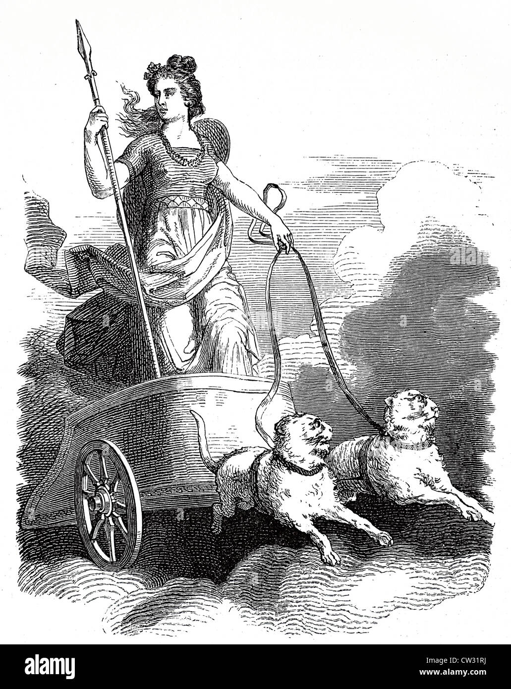 Freya Goddess Banque d'image et photos - Alamy