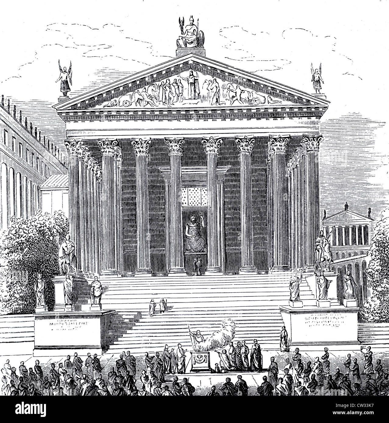 Temple de jupiter optimus maximus Banque de photographies et d’images à ...