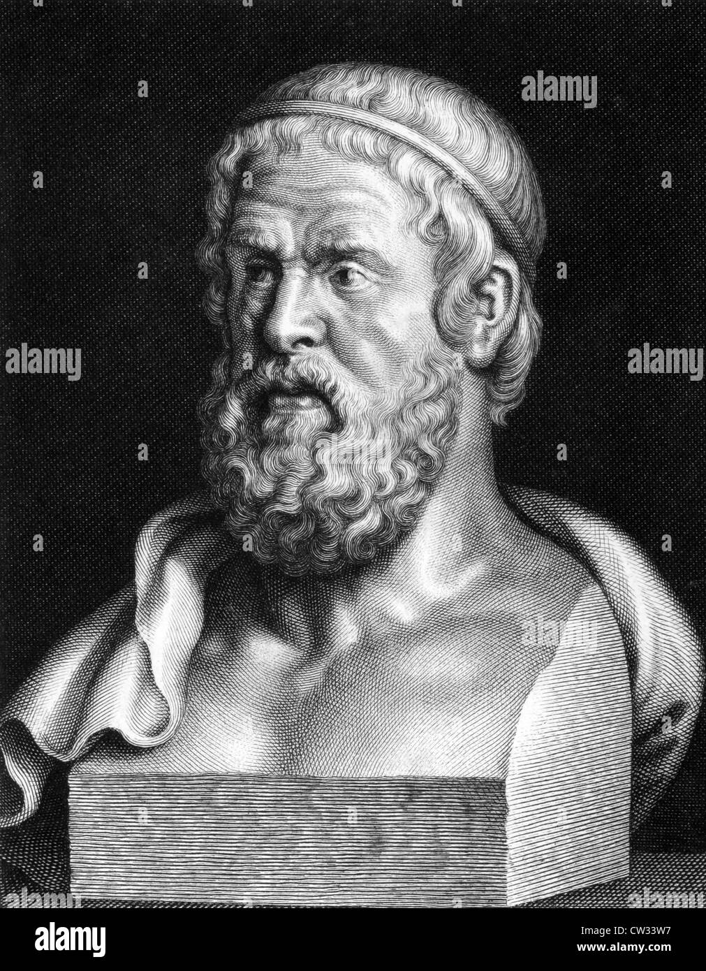 Gravure de sophocles Banque de photographies et d’images à haute ...